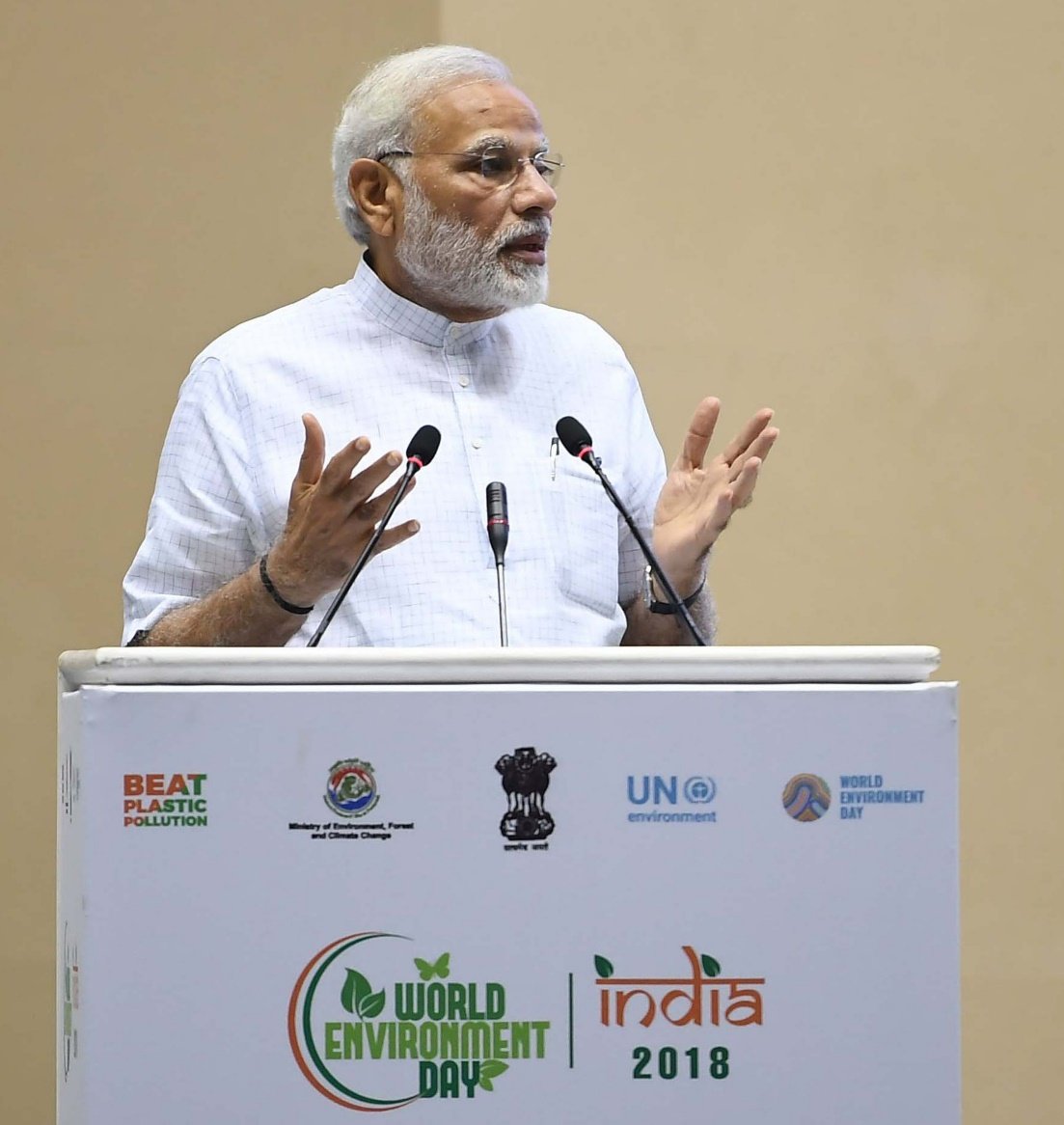 Modi environment day - Renewable Energy and Environmental Sustainability in India