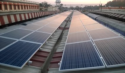 Solar Panels on Railways station - Renewable Energy and Environmental ...