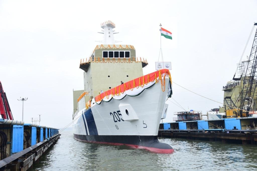 Coast Guard gets pollution controlling vessel ‘Samudra Pratap’